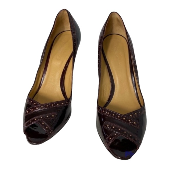 Faconnable | Shoes | Faconnable Brogue Patent Leather Career Office ...